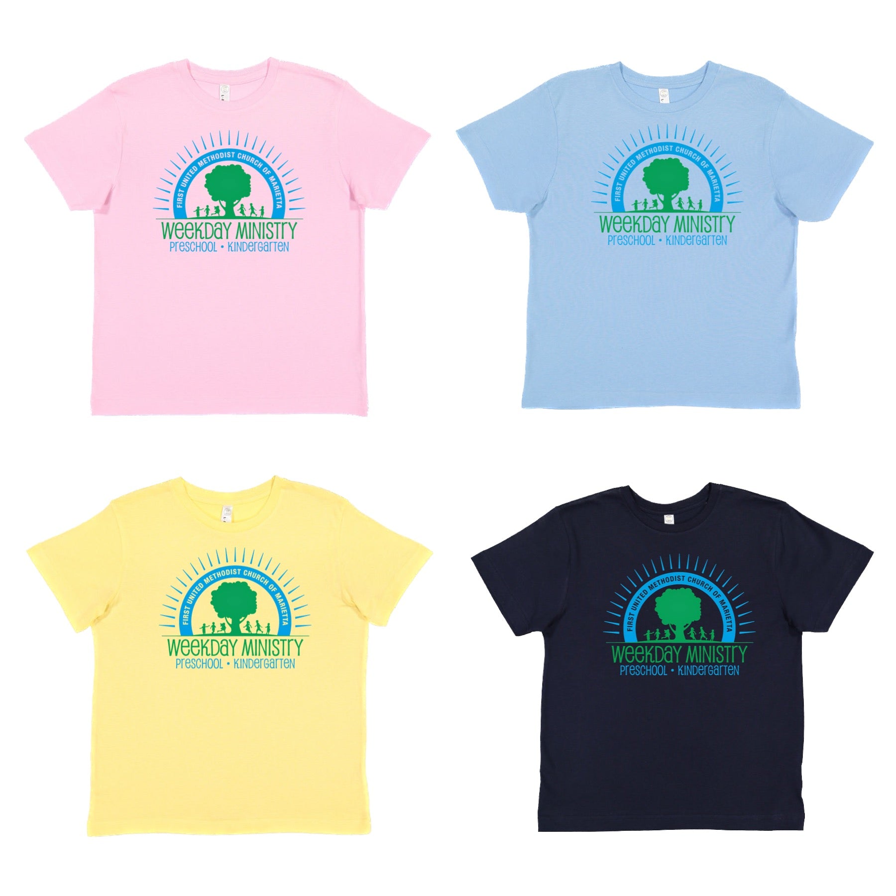 Weekday Logo Youth T-Shirt – Sew Dreams Come True