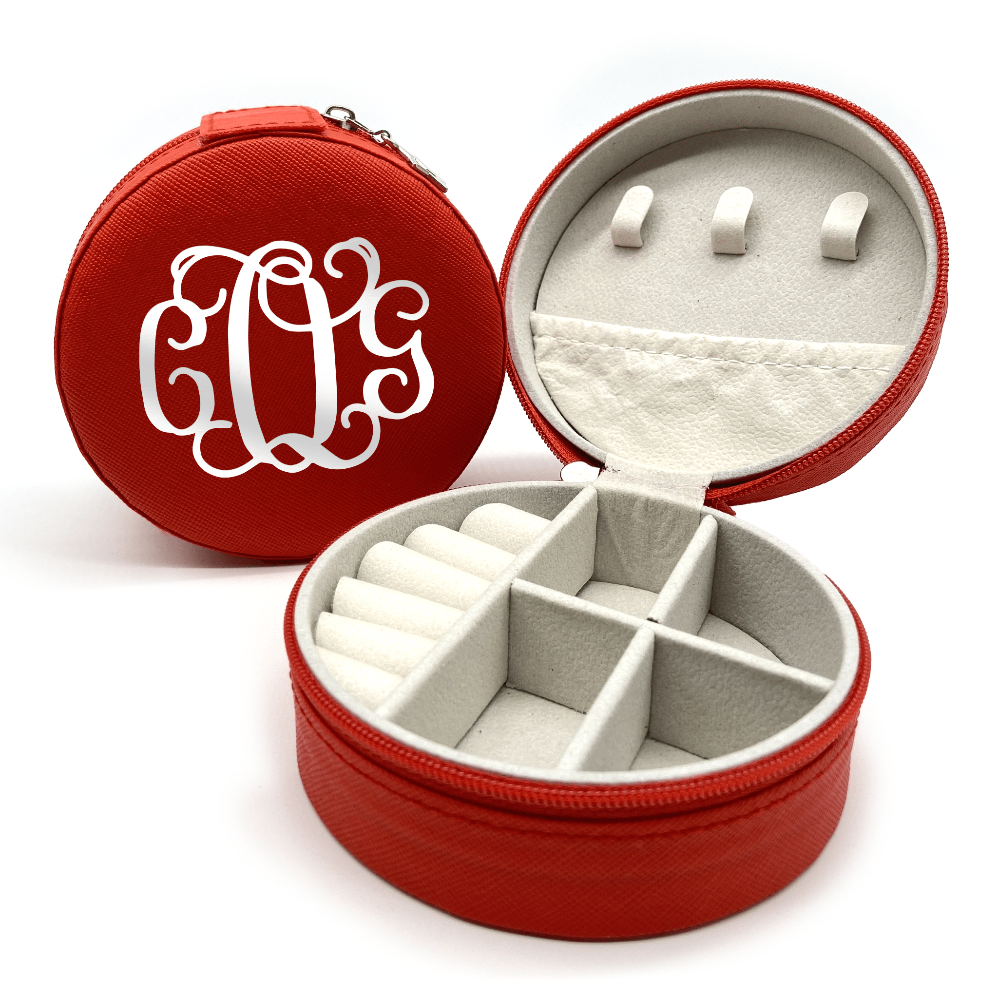 Red Leather Jewelry Case – Sew Dreams Come True